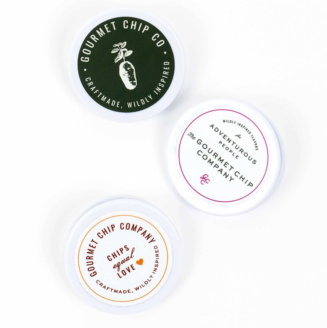 Merch from The Gourmet Chip Company