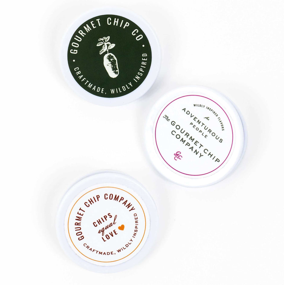 Merch from The Gourmet Chip Company