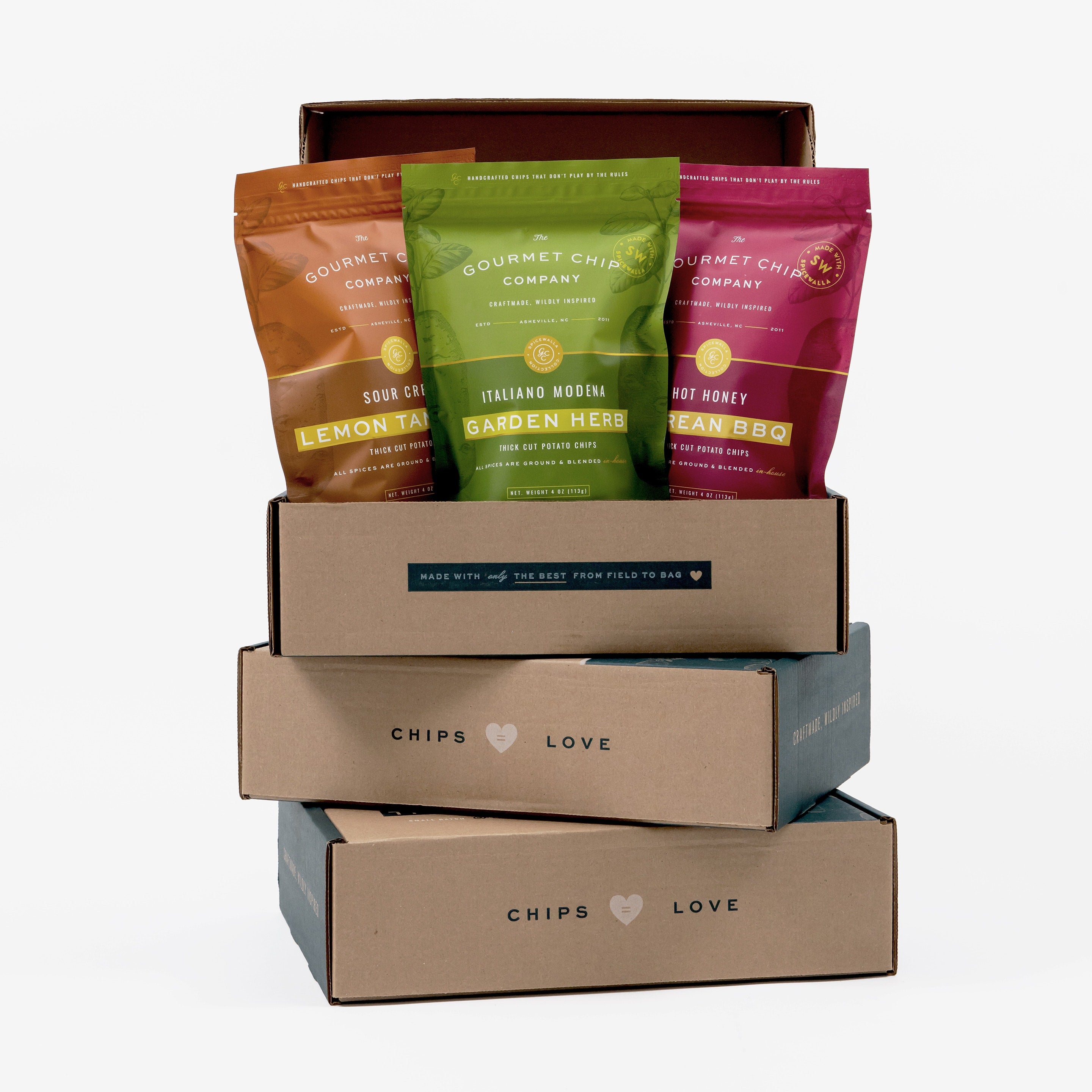 Spicewalla Collection Trio Gift Box – Gourmet Chip Company