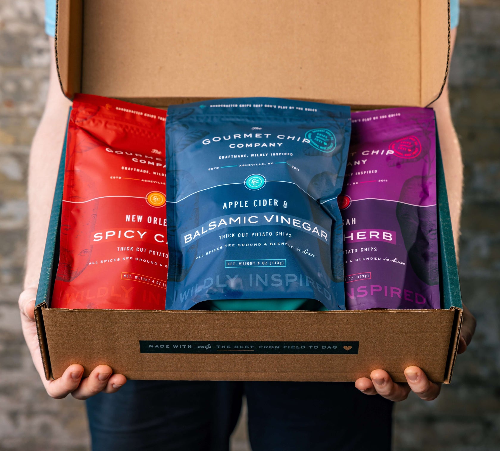 Specialty Custom Trio Gift Box – Gourmet Chip Company